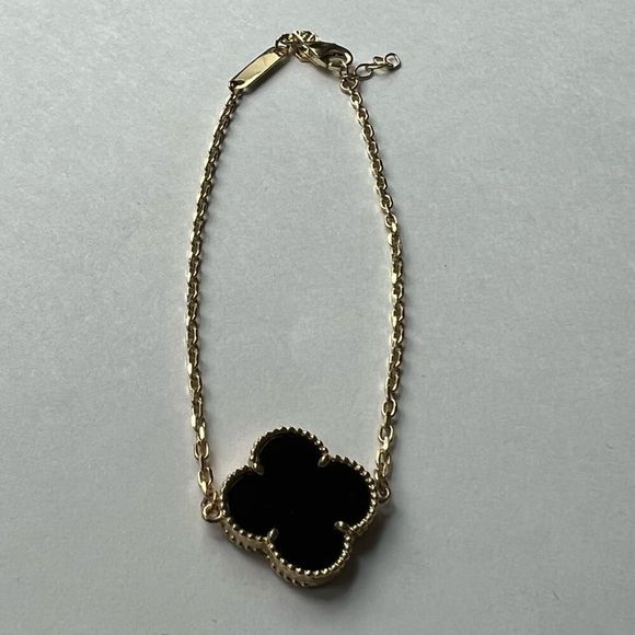 Tehrani Jewelry | Jewelry | 4k Solid Goldclover Bracelet Sweet Alhambra ...